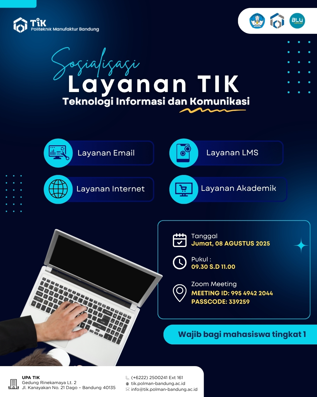 Sosialisasi Layanan TIK – TIK Polman Bandung